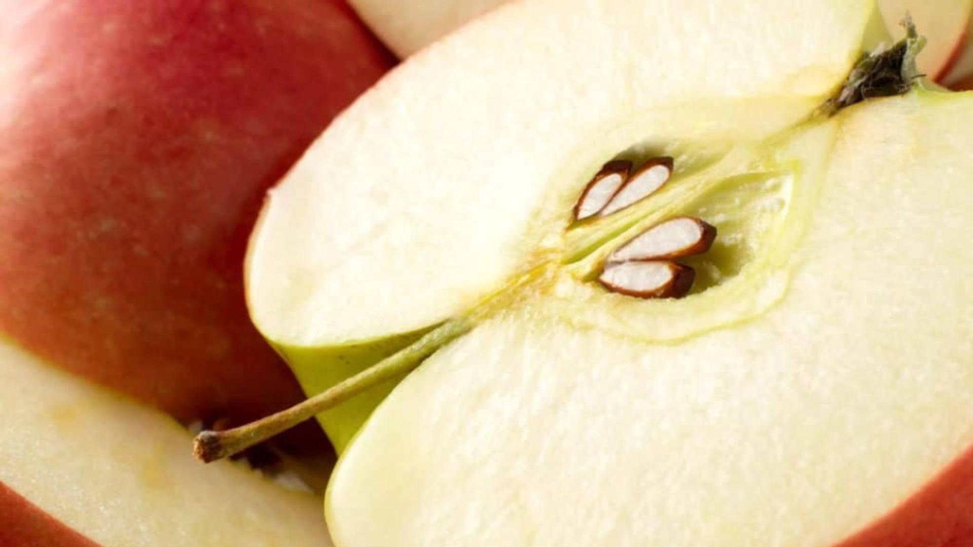 Ce se întâmplă în corpul tău dacă înghiți sâmburi de măr – Pericolul ...