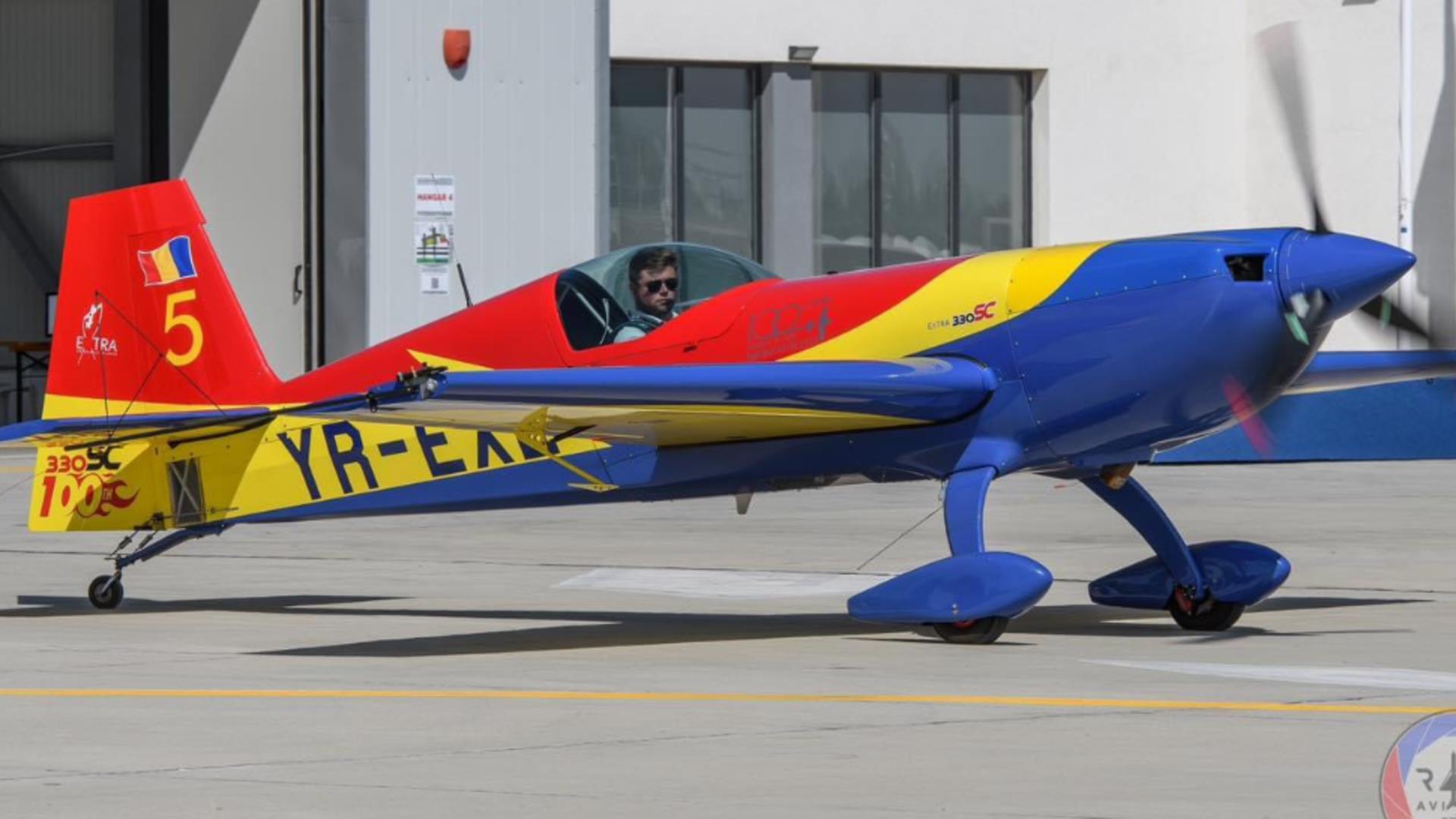 România, campioană europeană la acrobație cu avionul. Eduard Despescu ...